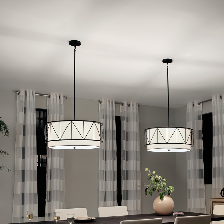 Kichler Lighting Birkleigh Dimmable Drum Chandelier & Reviews | Wayfair