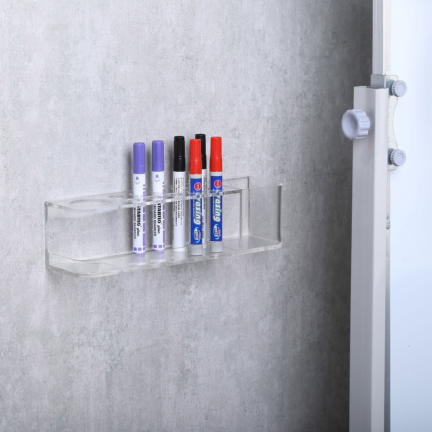 MY GIFT Karrien Plastic Wall Marker Eraser Pen Holder | Wayfair.co.uk