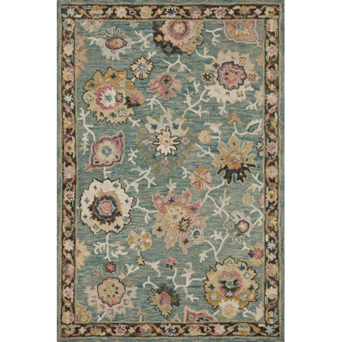 Langley Street Kraker Handmade Hand Hooked Wool Rug | Wayfair