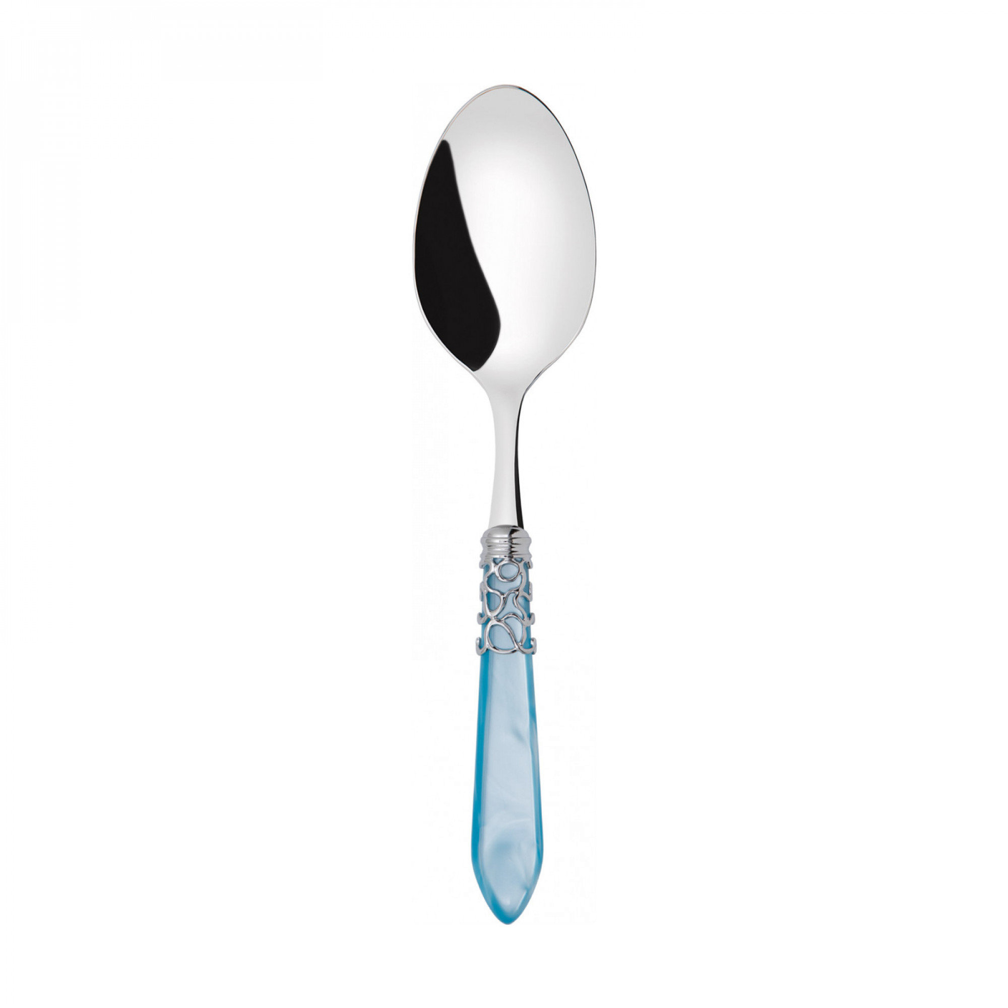 Bugatti Italy Melodia Pierced Serving Spoon Blue Sky | Perigold