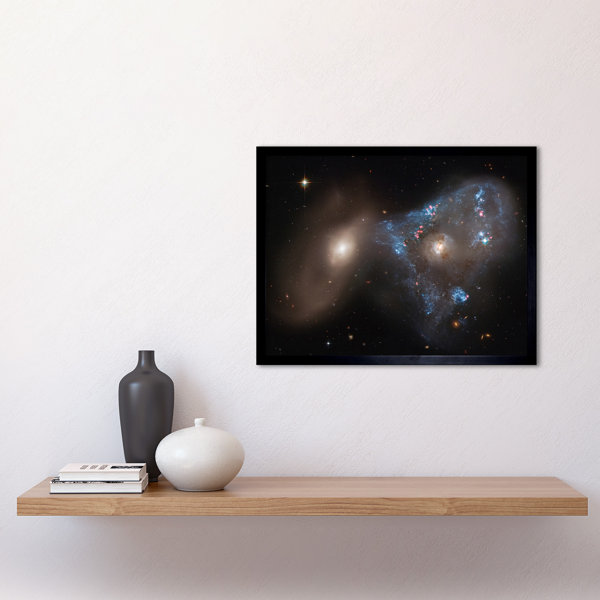 17 Stories Hubble Space Telescope ARP 143 Cosmic Battle - Single ...