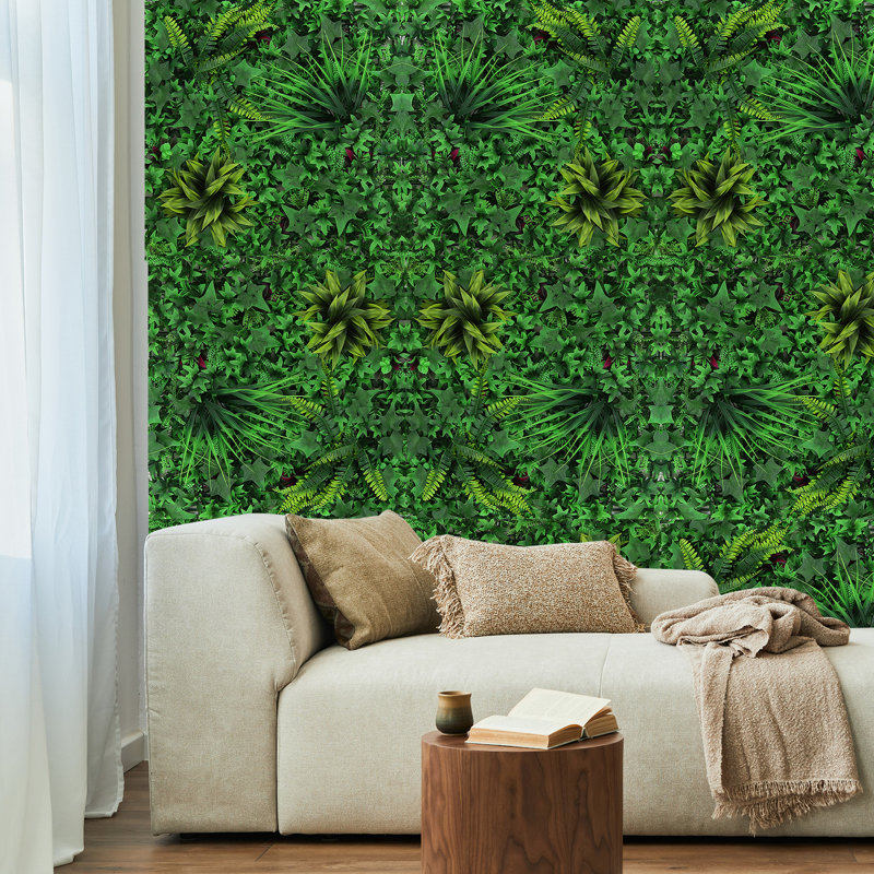 KingSo Grass Wall Panel | Wayfair