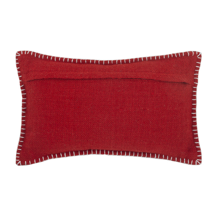 Gracie Oaks Helia Embroidered Indoor/Outdoor Throw Pillow & Reviews ...