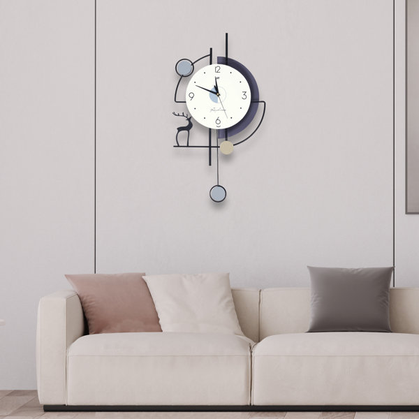 Wrought Studio™ Jayzon Wall Clock | Wayfair