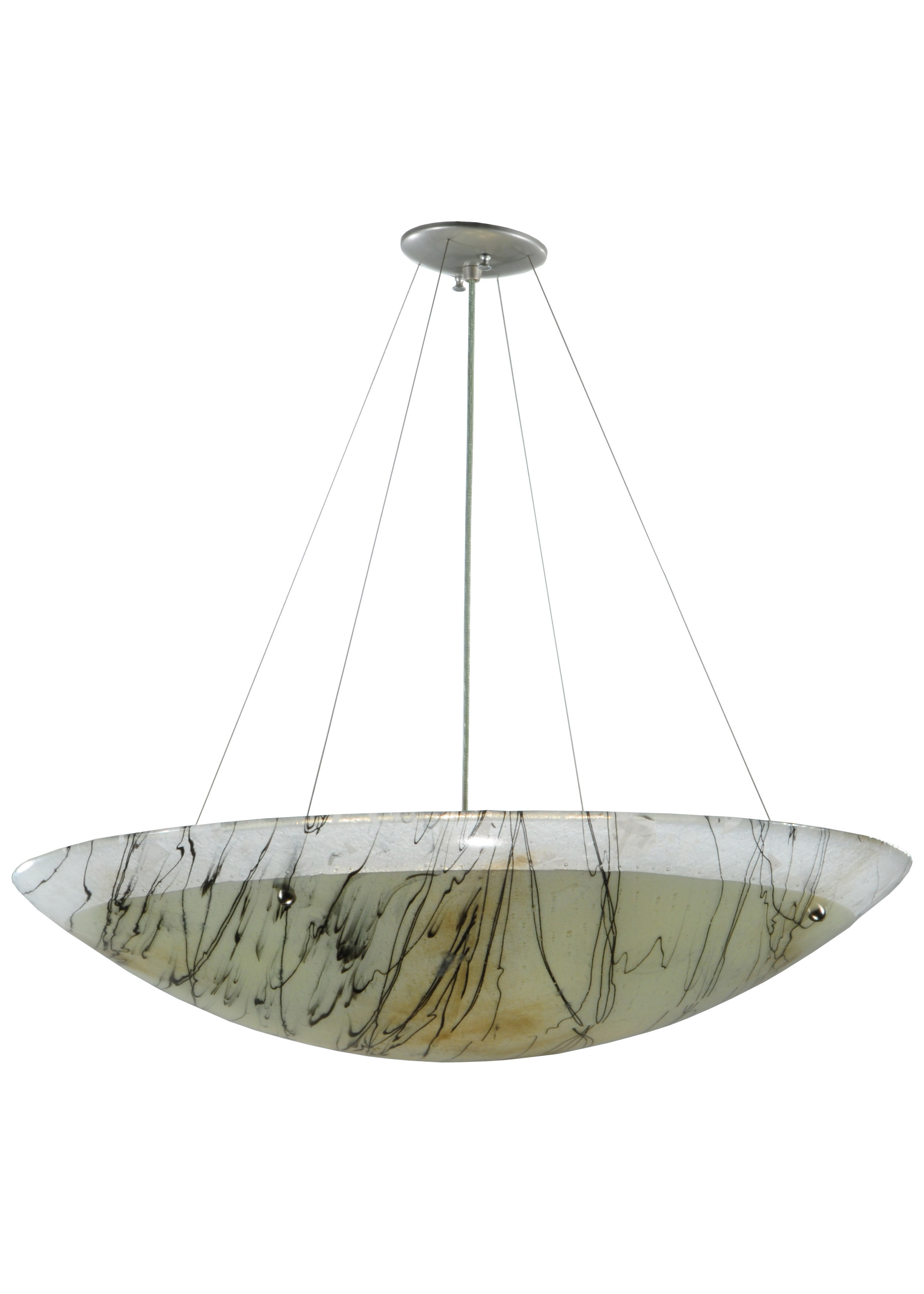 Meyda Lighting Metro Fusion 4 - Light Unique / Statement Bowl Pendant ...
