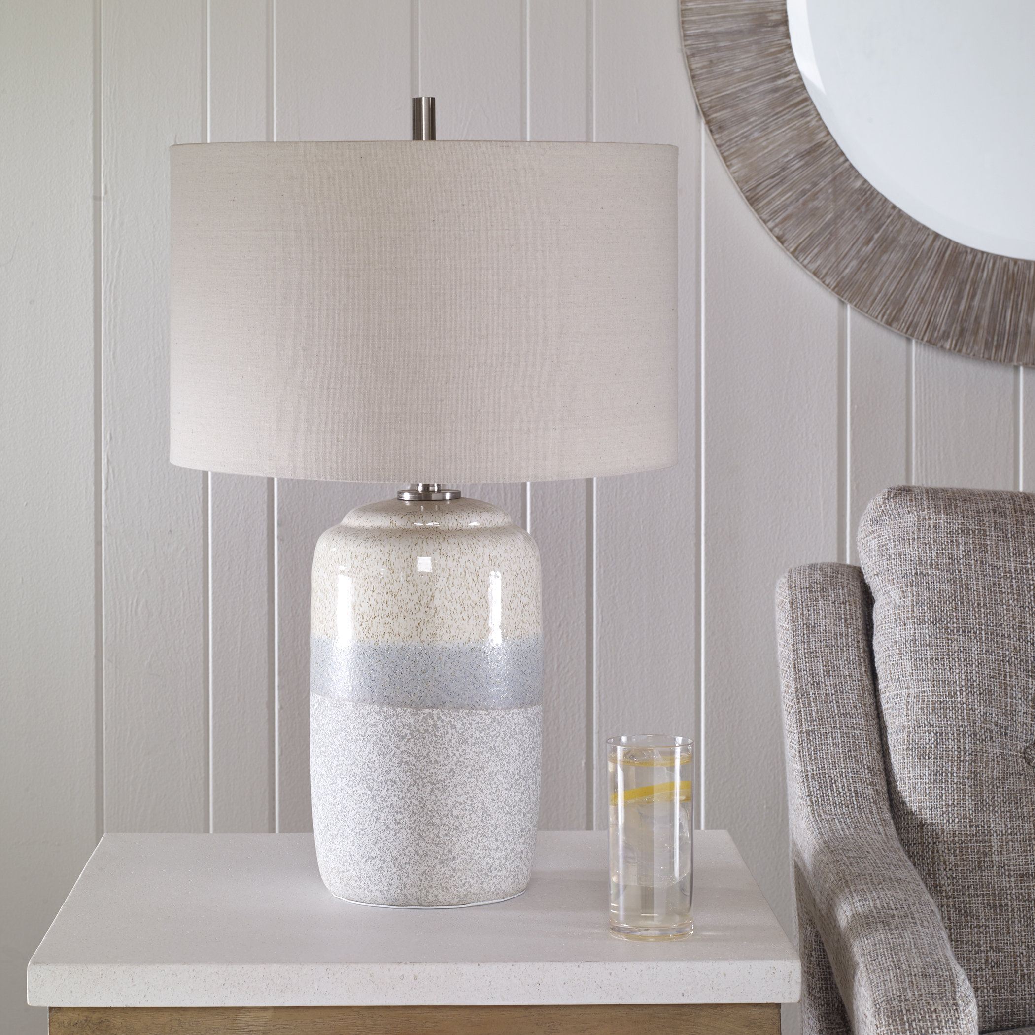 Latitude Run® Pinpoint Specked Table Lamp | Wayfair