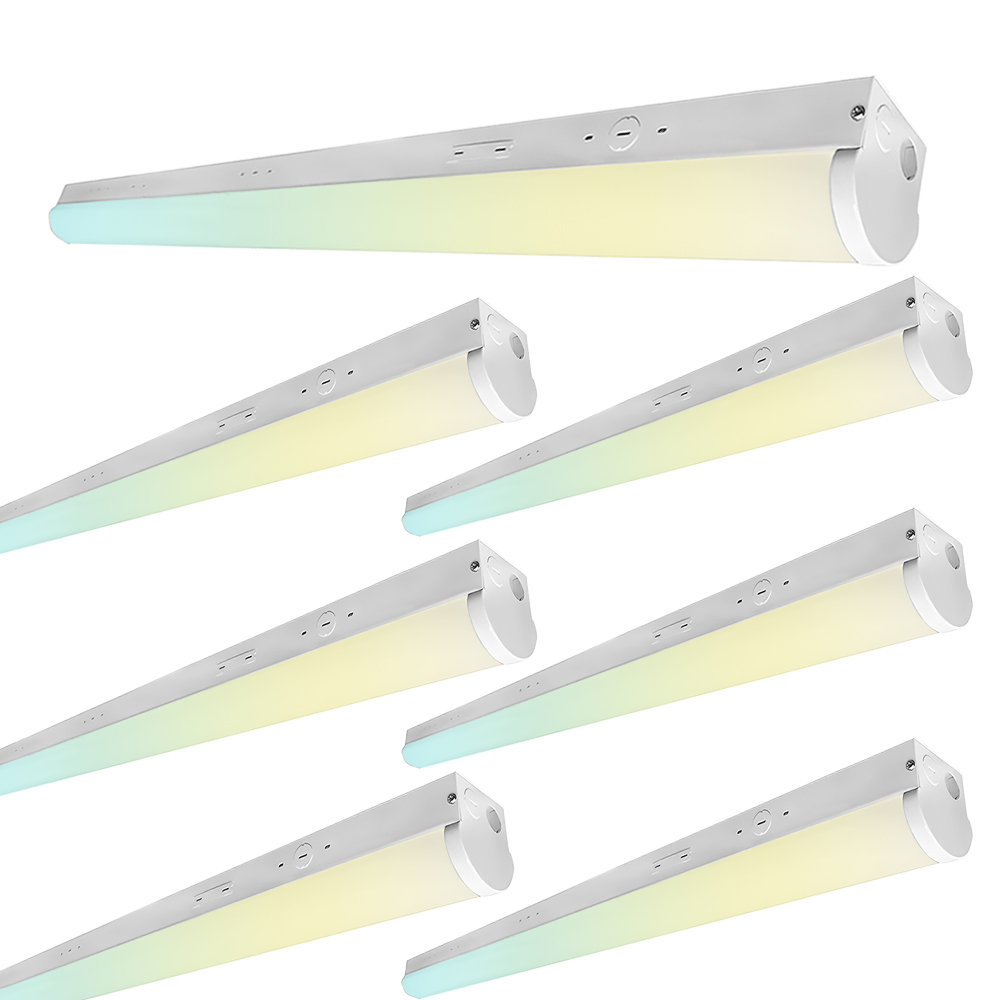 Latitude Run® 120-277vac 8ft Bukovec Fixture, Linkable, 0-10v Dimming ...