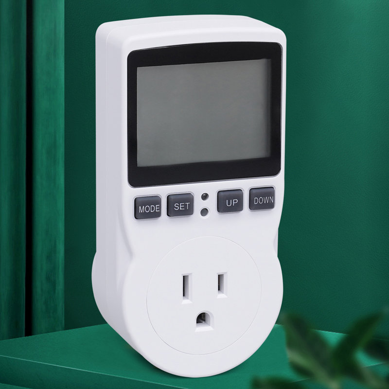 JOYDING Digital Thermostat Outlet Plug Temperature Controller Socket ...