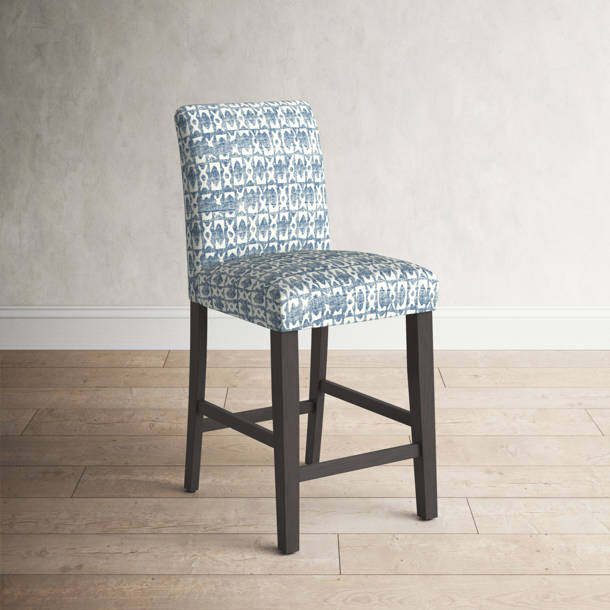 Birch Lane™ April Upholstered Counter Stool with Solid Wood Frame | Wayfair
