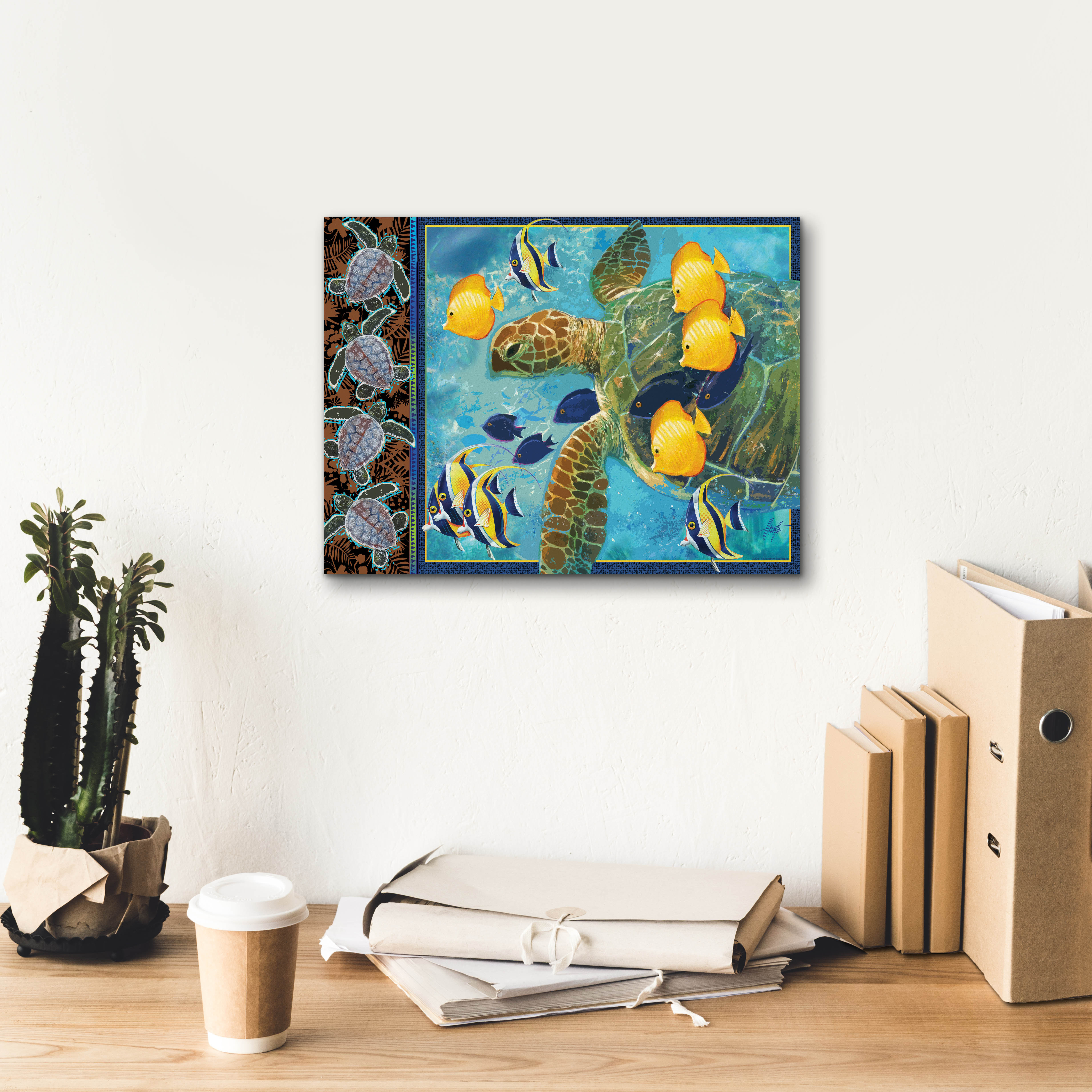 Bay Isle Home™ 'Sunset Chair Palm' by James Mazzotta Canvas Wall Art ...