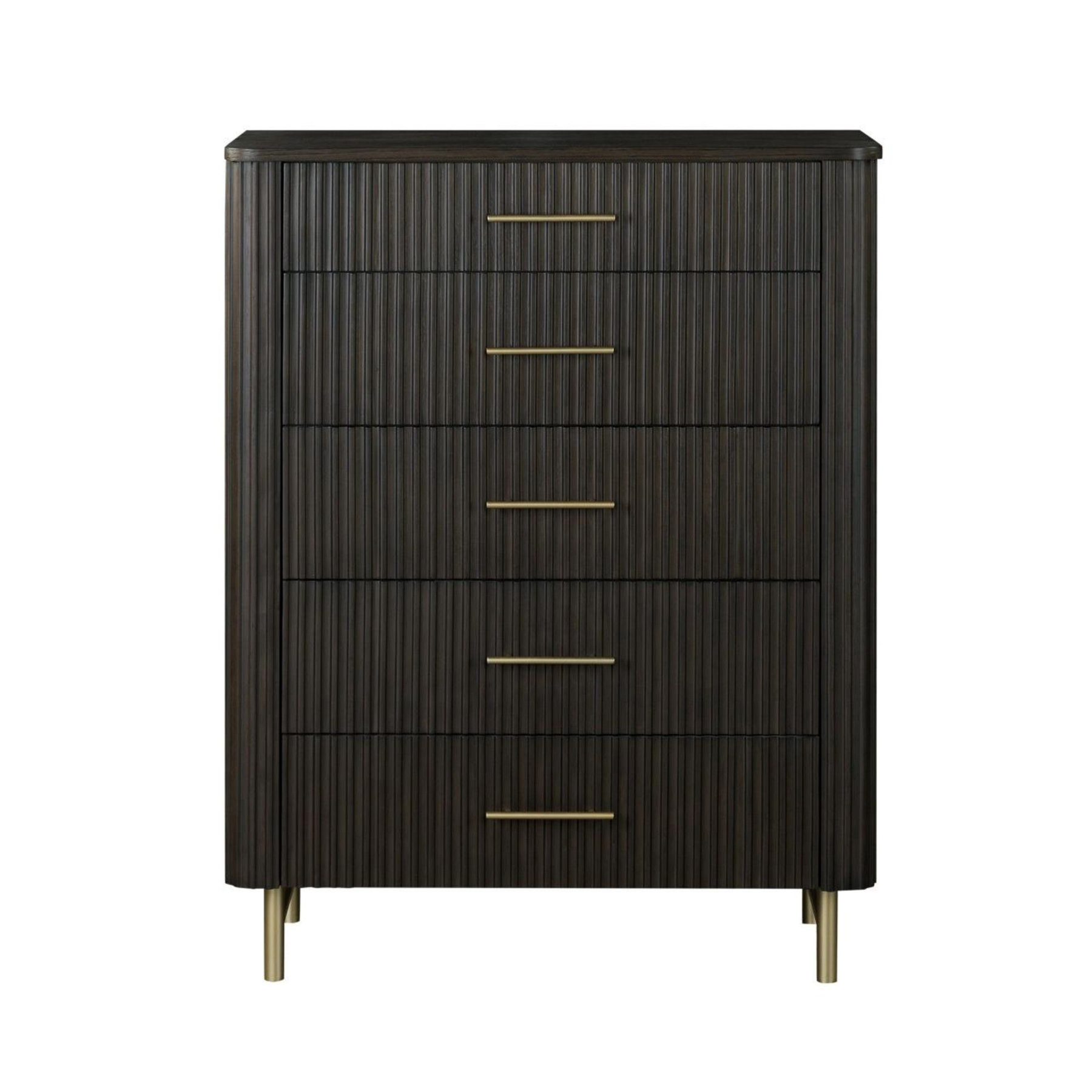 Everly Quinn Espreeso Finish Chest | Wayfair
