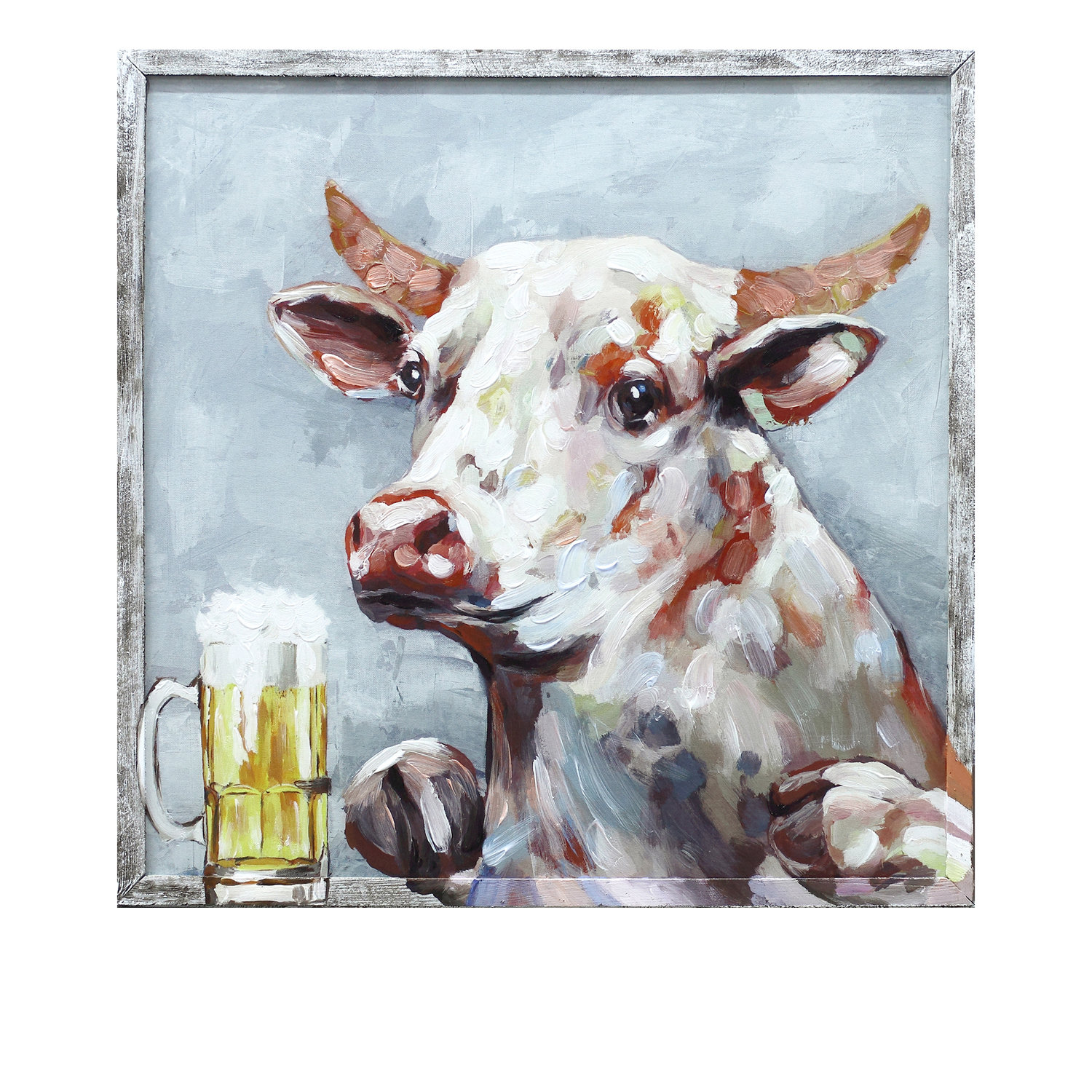 August Grove® Pia - Wrapped Canvas Painting | Wayfair