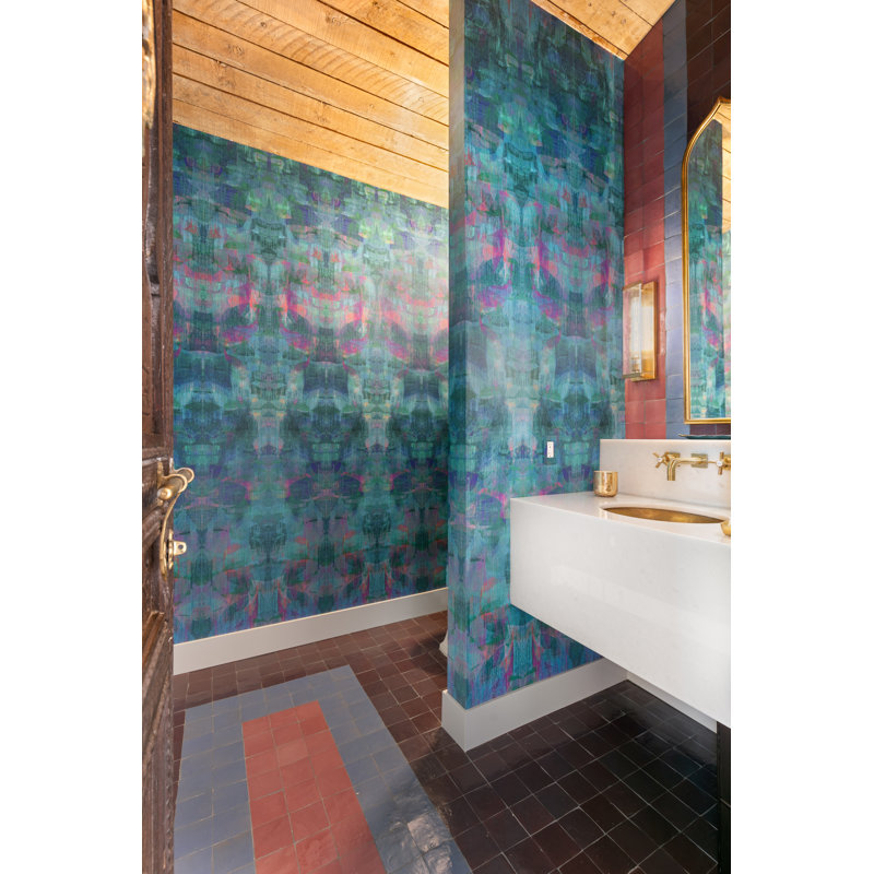 Moroccan Mosaic Tile House Zelig 4" x 4" Fabric Look Wall & Floor Tile ...