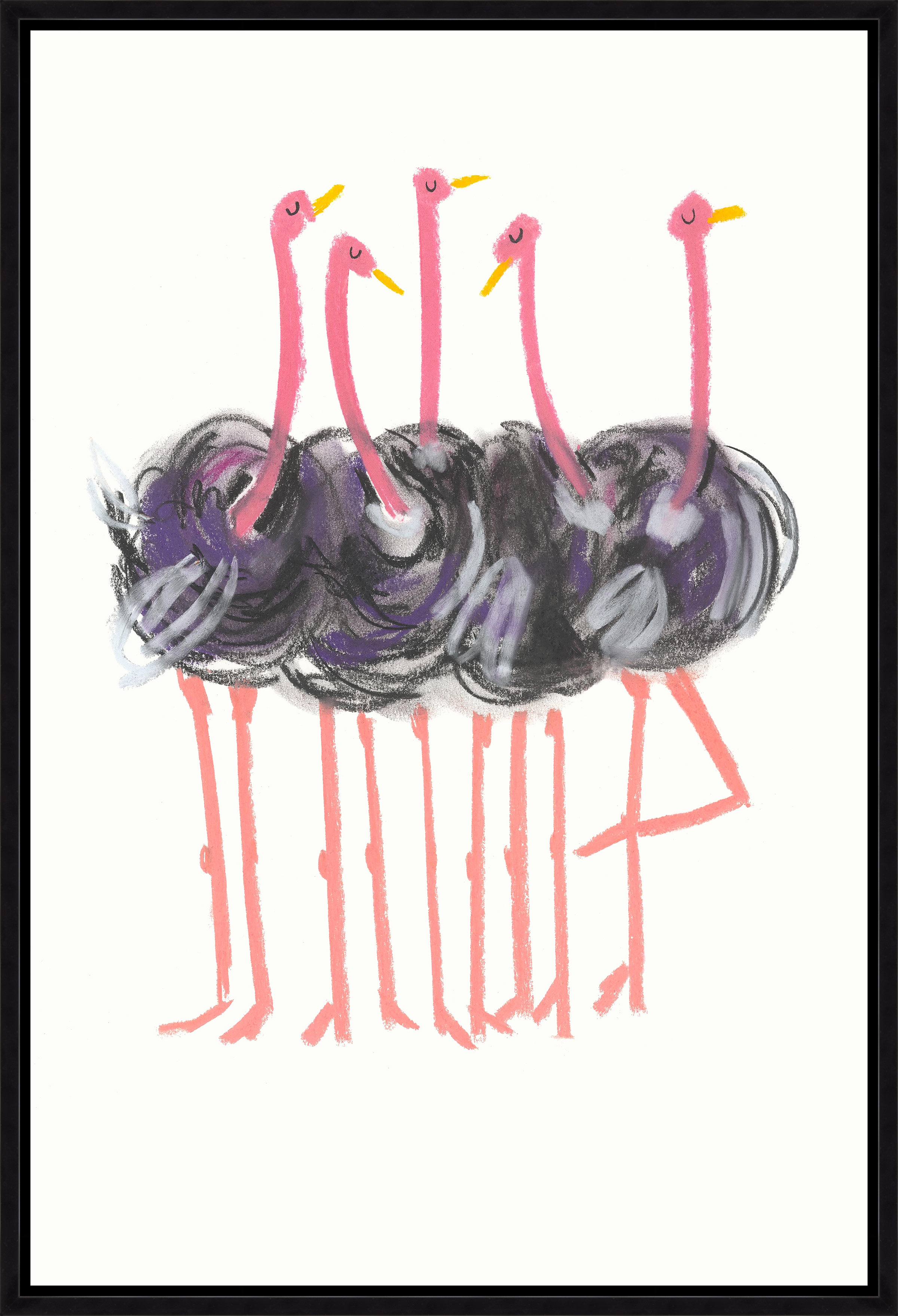 Chelsea Art Studio Kiddie Critters VI by David Erickson - Painting ...