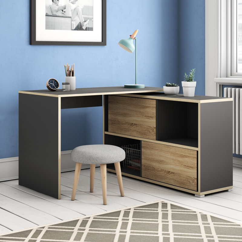 Brayden Studio Damek L-Shape Desk & Reviews | Wayfair.co.uk
