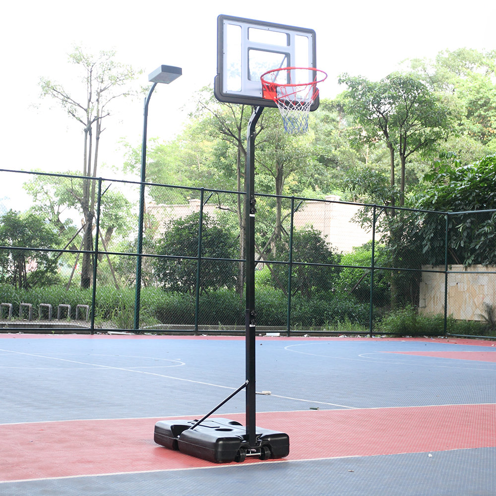 Ubesgoo Adjustable Height 6.88-8.5 Ft. Portable Full-Size Basketball ...
