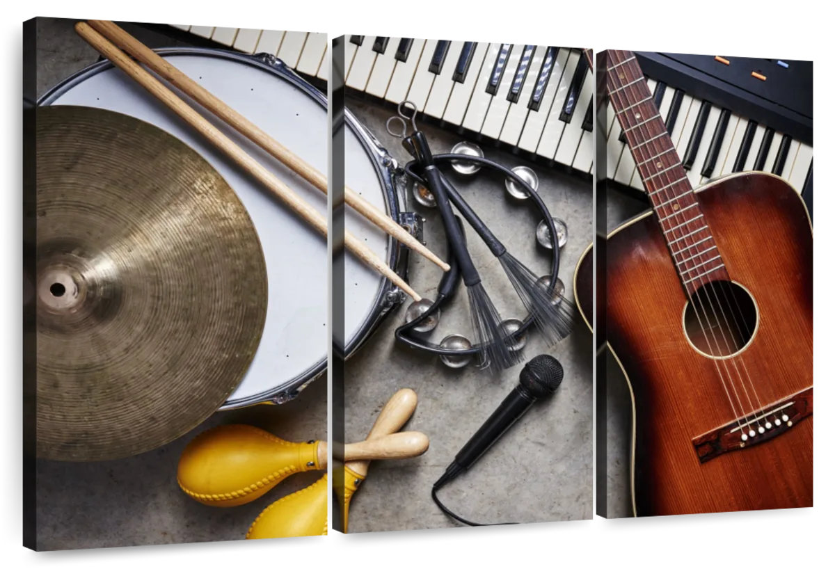 Ebern Designs Abarca Musical Instrument Collection | Wayfair