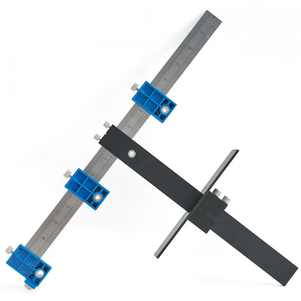 Stellweilan Tessberg Cabinet Hardware Jig, Aluminum Alloy and Stainless ...