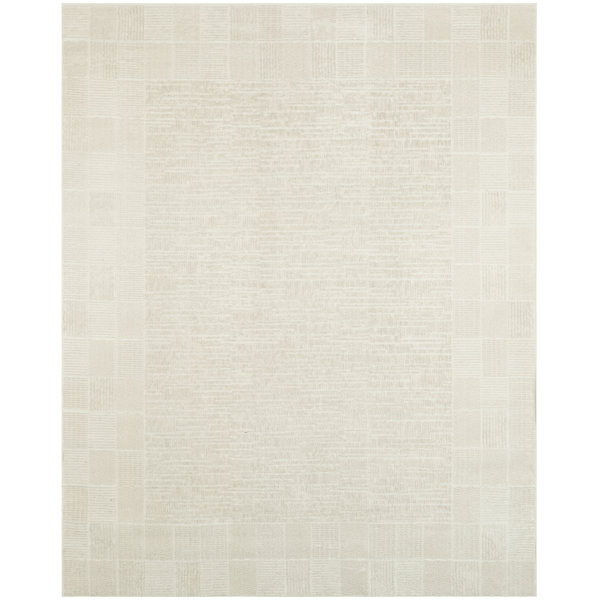 Ebern Designs Reimann Ivory Modern Indoor Rug | Wayfair