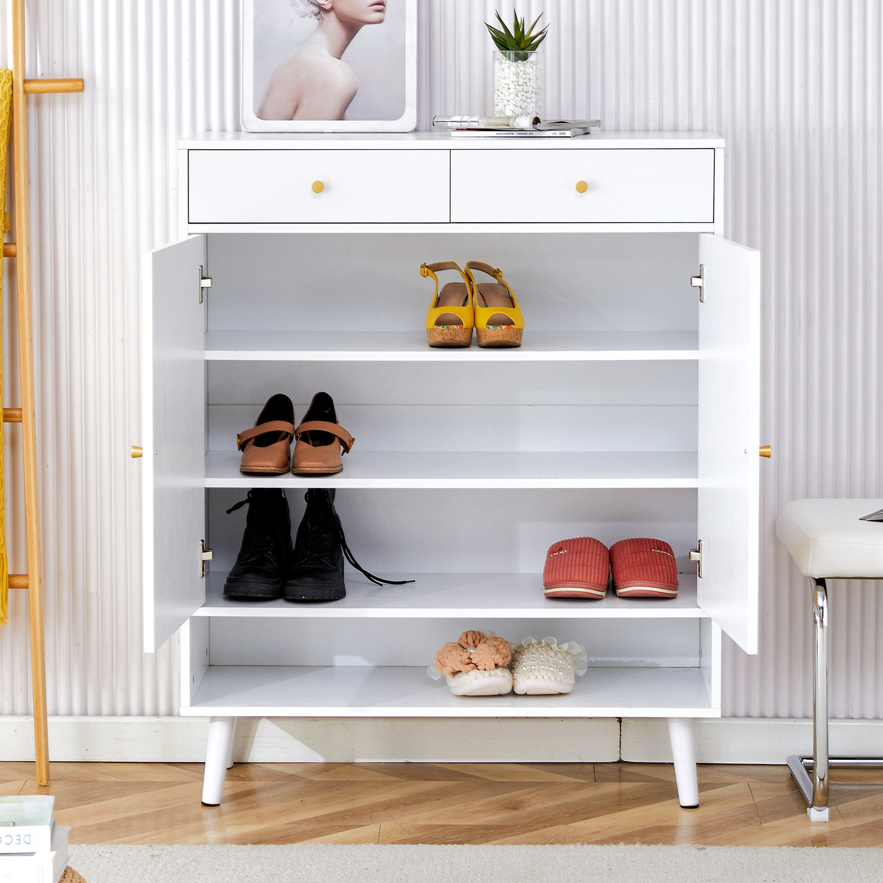 Bay Isle Home™ Modern Minimalist Storage Unit, Smooth Finish, Simple ...