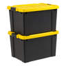 IRIS USA, Inc. Iris 80 Qt./20 Gal. Heavy-duty Stackable Storage Tote in ...