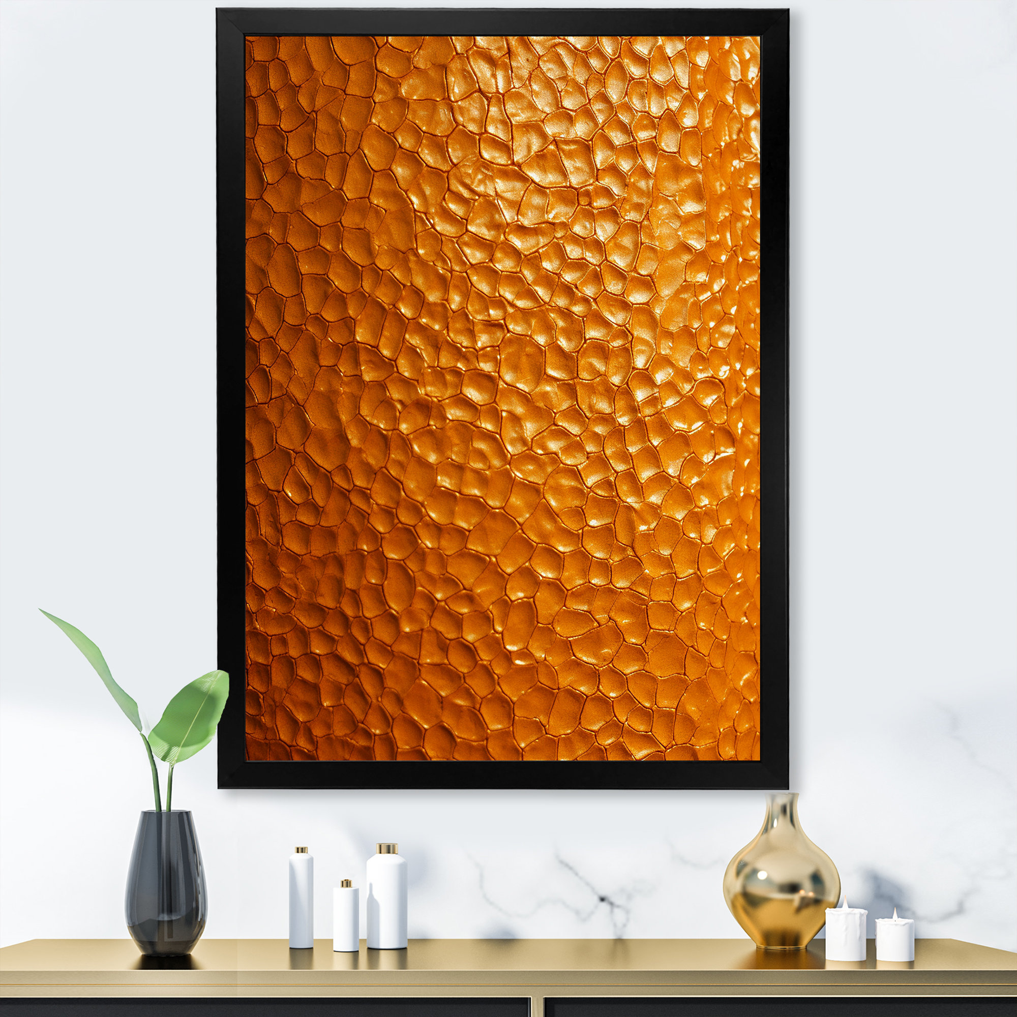 Ivy Bronx Abstract Dot Radiance I - Abstract Collages Wall Art | Wayfair