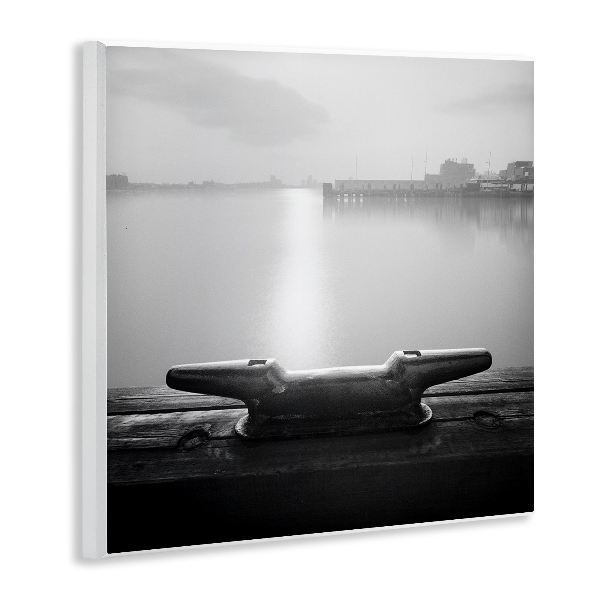 Breakwater Bay Dockside Boat View Wall Plaque Art by Chip Forelli | Wayfair