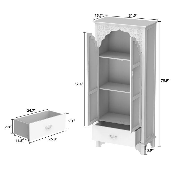Millwood Pines Ahbree Dining Cabinet & Reviews | Wayfair