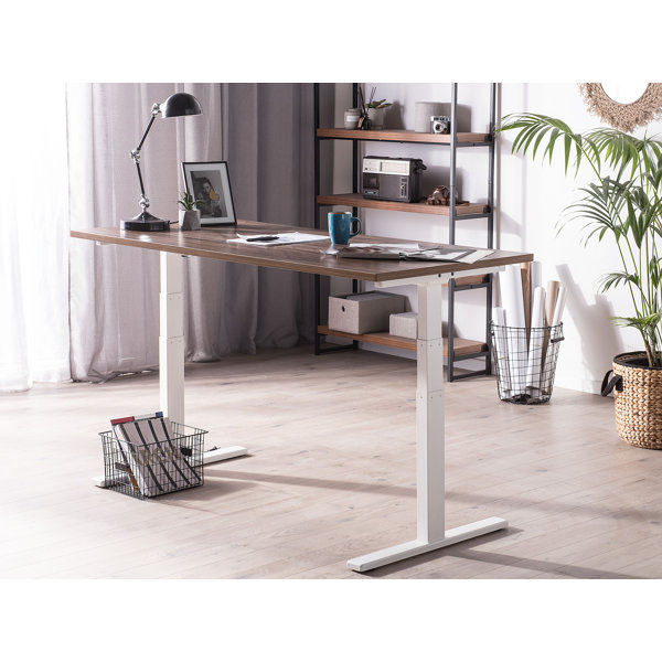 Ebern Designs Demps Height Adjustable Standing Desk | Wayfair.co.uk
