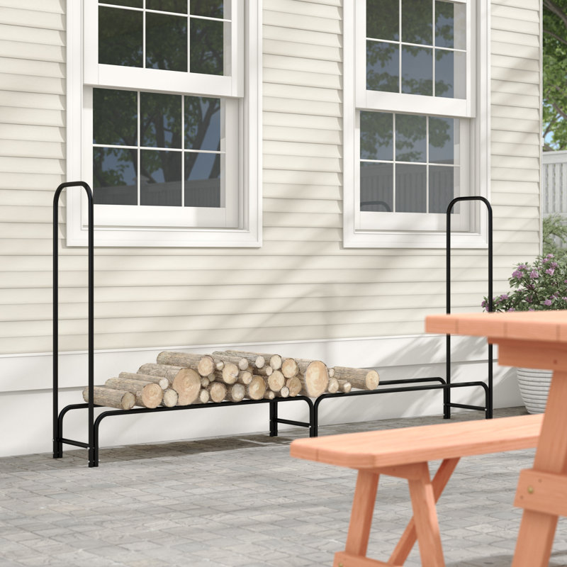 WFX Utility™ Boone Metal Log Rack & Reviews | Wayfair