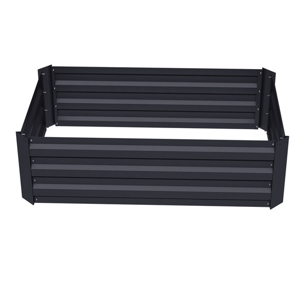 Williston Forge Brandessa Raised Planter Box: Soil Protection ...