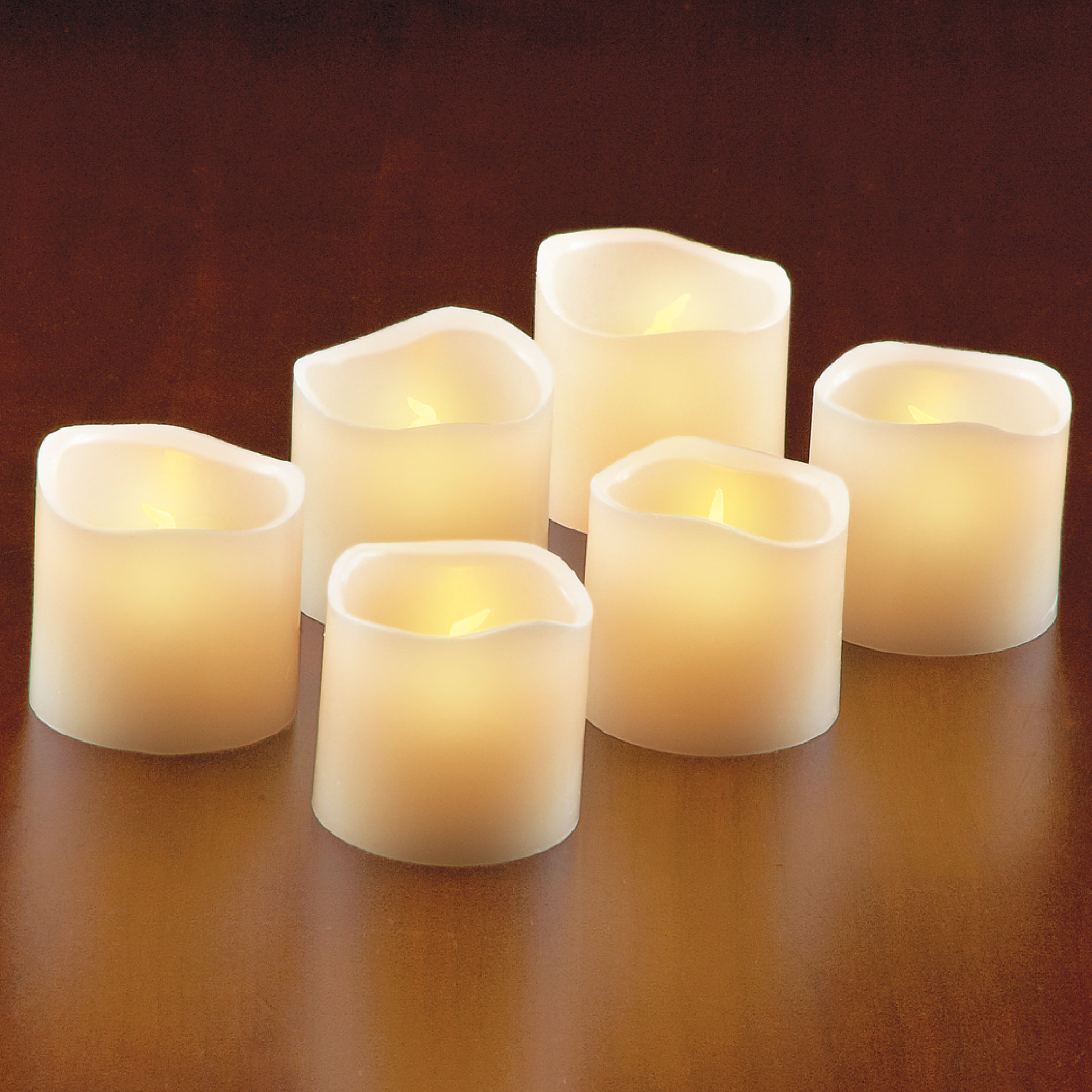 The Party Aisle™ Unscented Flameless Votive Candle & Reviews | Wayfair