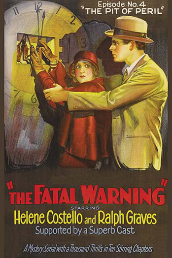 Buyenlarge The Fatal Warning Pit of Peril - Unframed Vintage ...