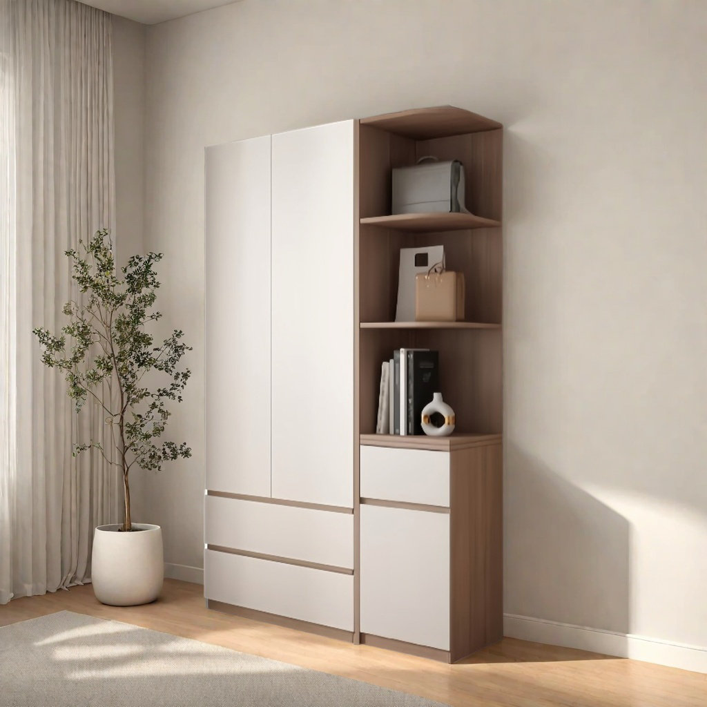 marlao Modern Simple Fashion Wardrobe | Wayfair