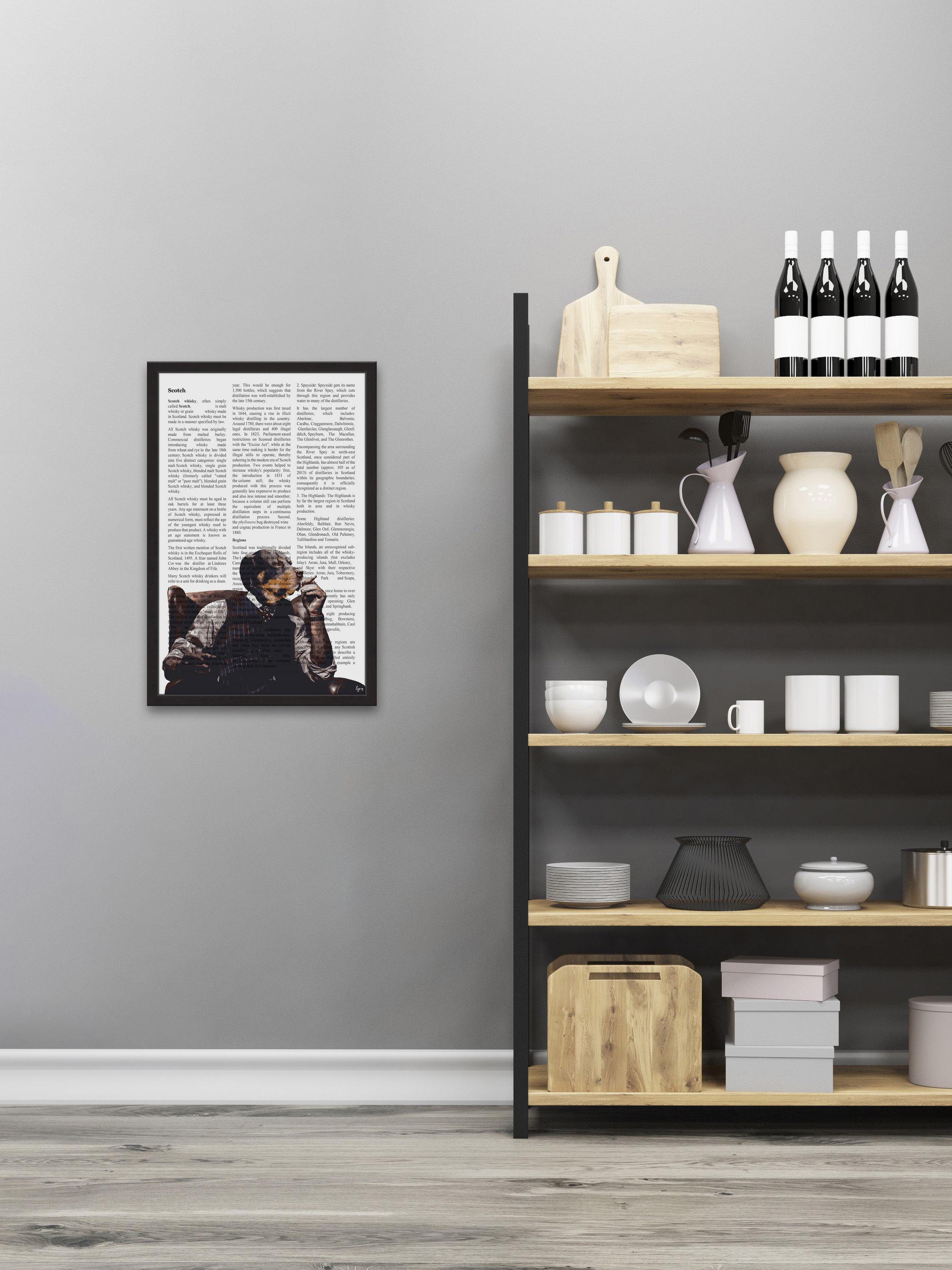 Latitude Run® Staying Home by Eyre Tarney - Picture Frame Graphic Art ...