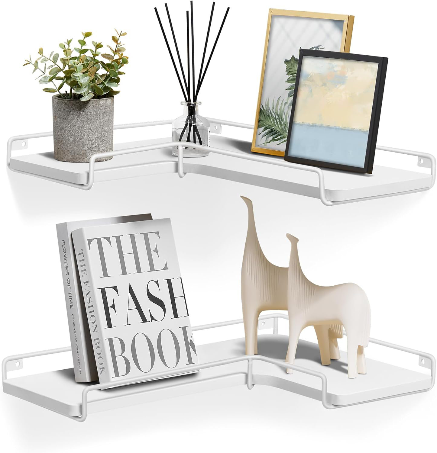 Latitude Run® Jennene Corner Shelf | Wayfair