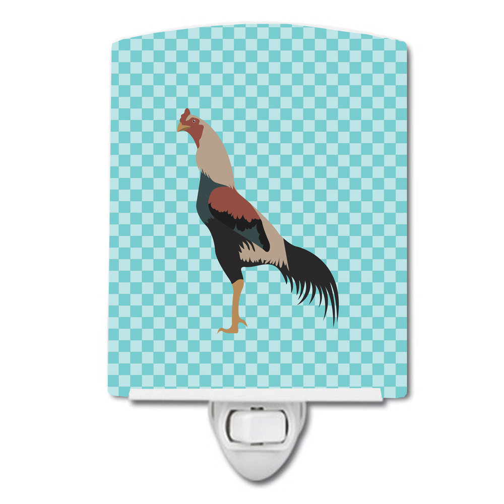 Caroline's Treasures Kulang Chicken Check Ceramic Night Light | Wayfair