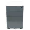 Latitude Run® Modern 3-Drawer Mobile Locking Filing Cabinet with Anti ...