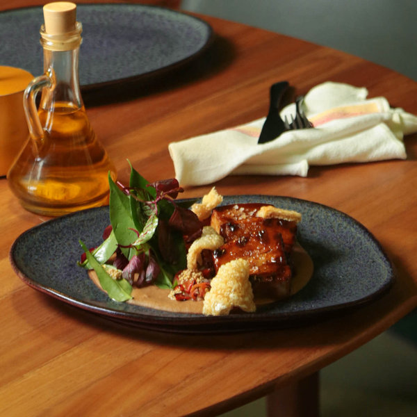 Porto Brasil Titanium 12.2'' Stoneware Dinner Plate | Wayfair