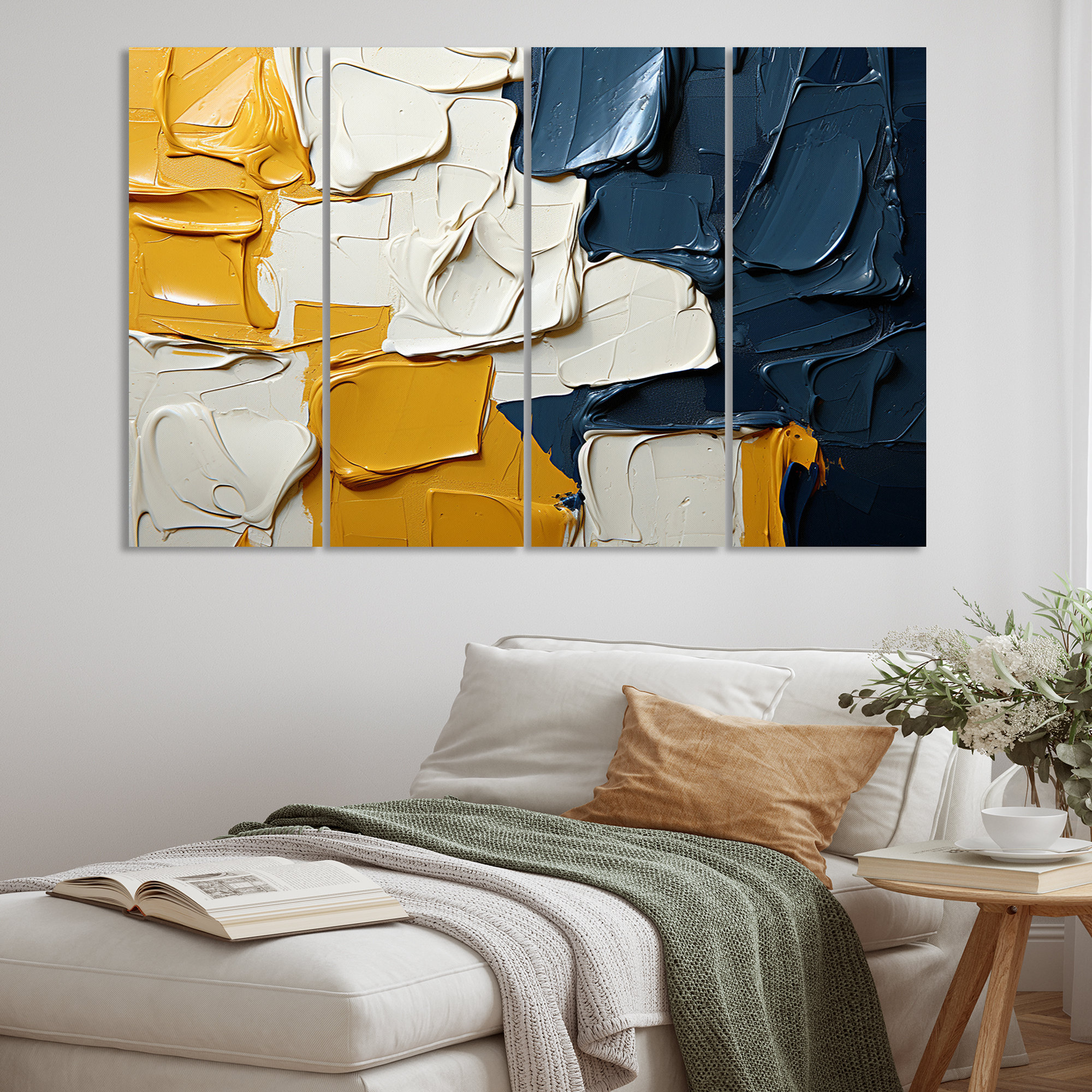 Design Art Remembering Ukraine Abstract Painting I - Abstract Wall Art ...