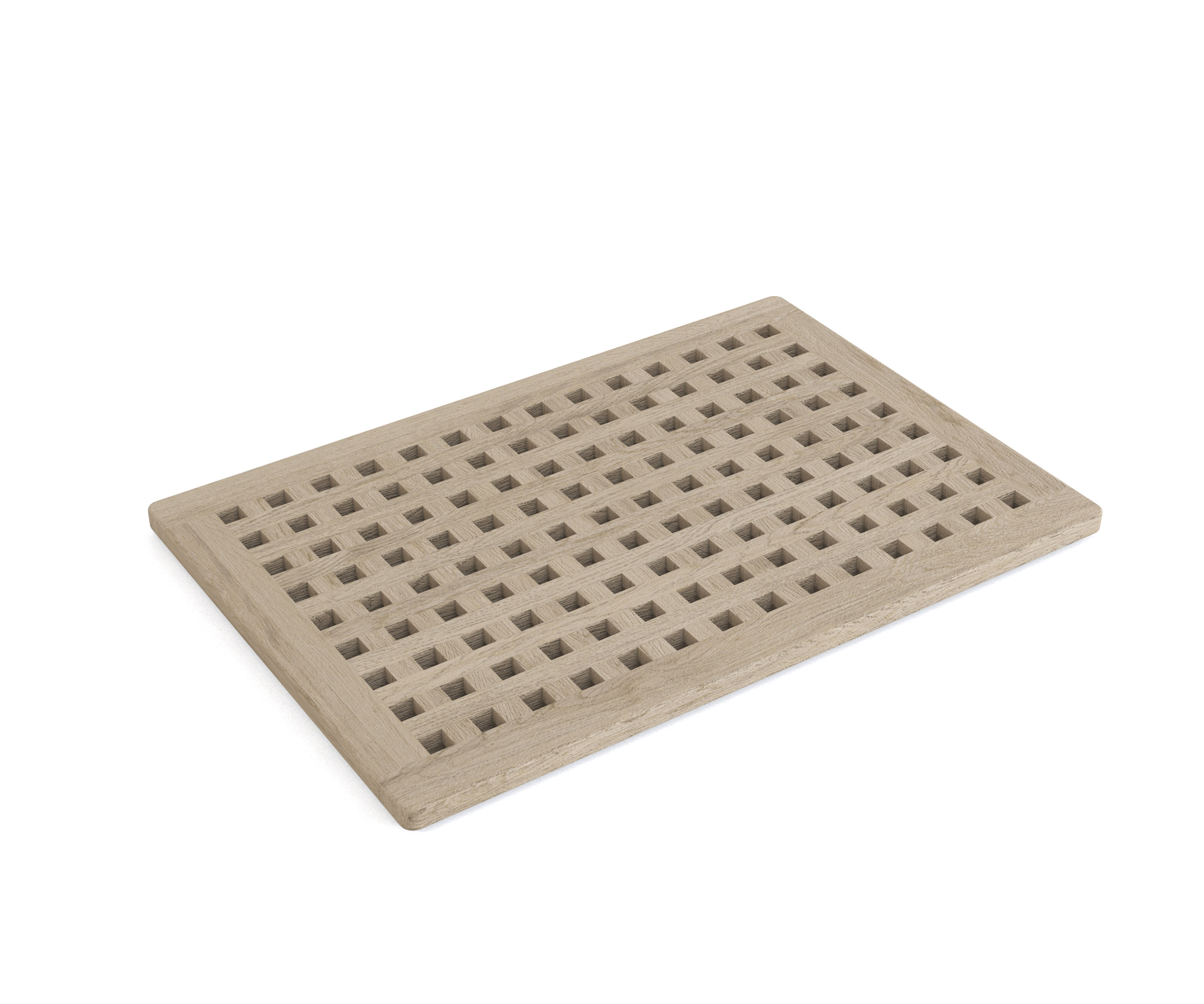 Aqua Teak Grate Bath Mat | Perigold