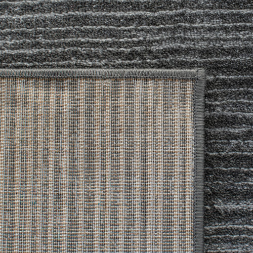 Wade Logan® Aaishah Flatweave Performance Gray Rug & Reviews | Wayfair