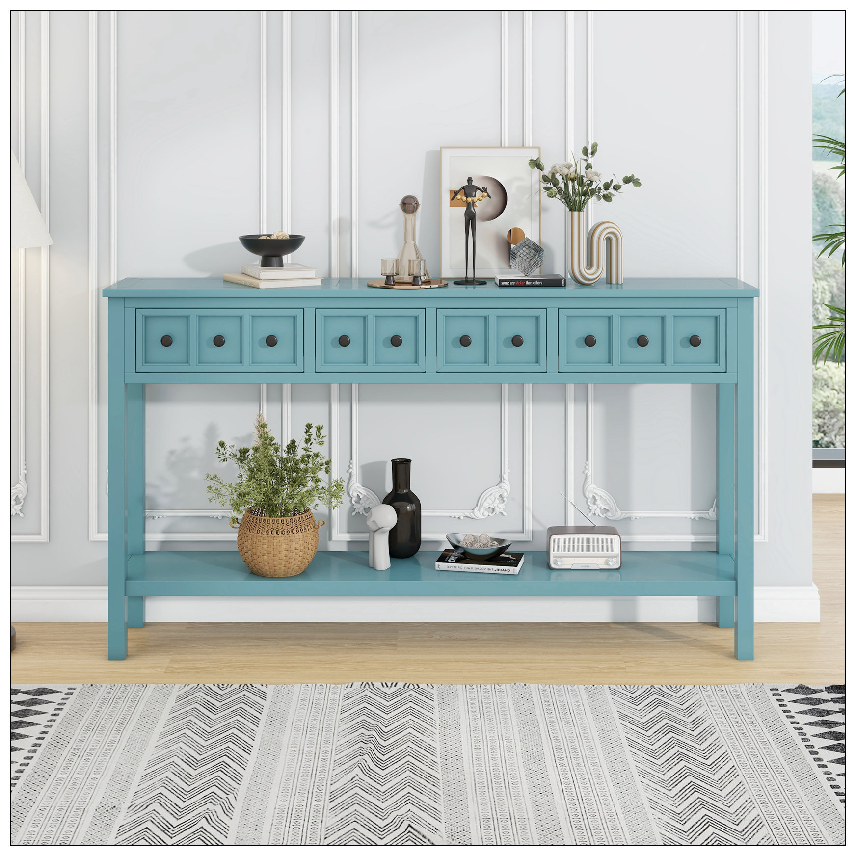 Red Barrel Studio Dasmon 60.00'' Console Table | Wayfair