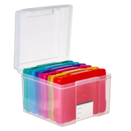 Rebrilliant Photo & Crafts Plastic Box | Wayfair.co.uk