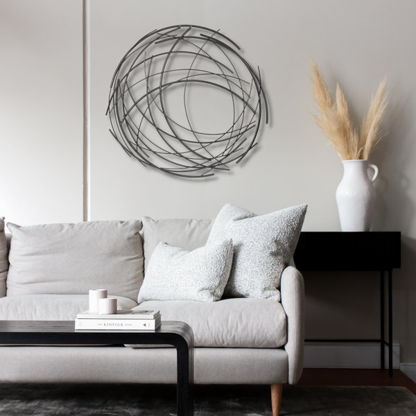 Ivy Bronx Contemporary Abstract Round Wall Décor & Reviews | Wayfair