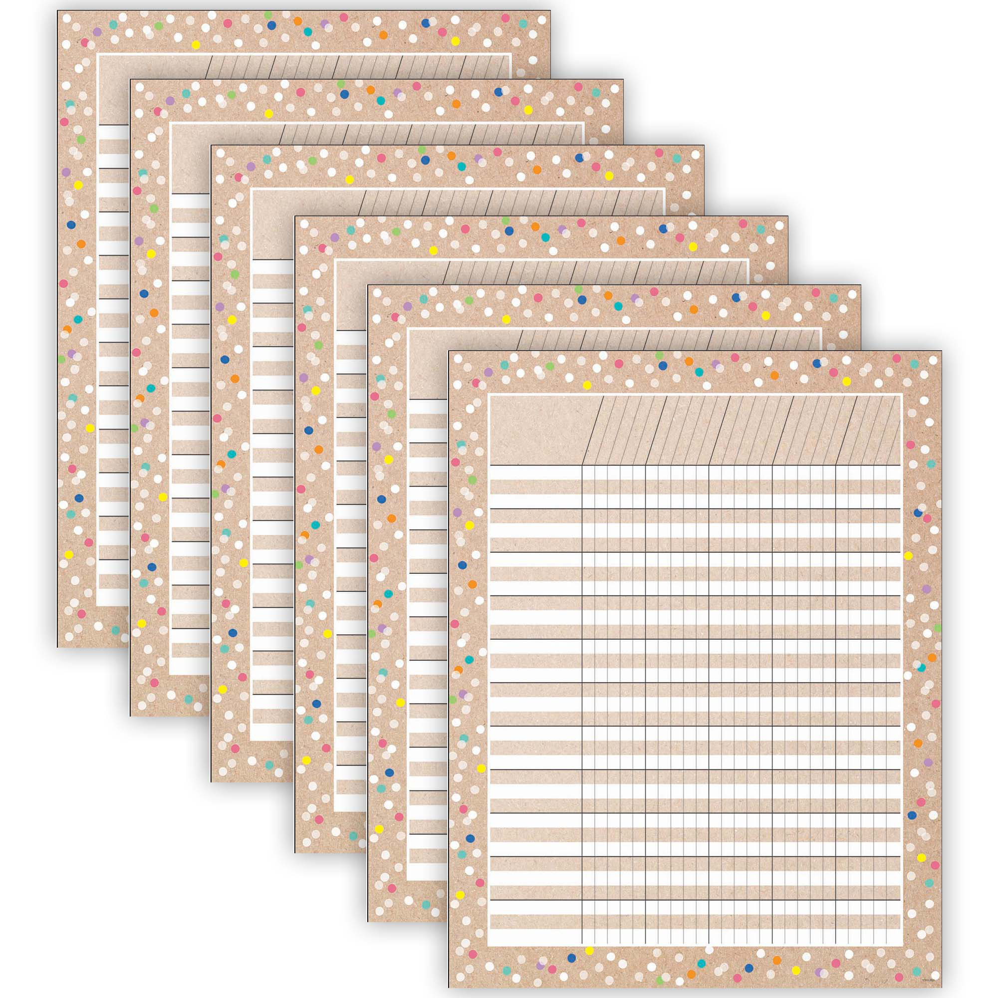 Creative Teaching Press Krafty Pop Incentive Chart, Pack of 6 - Wayfair ...