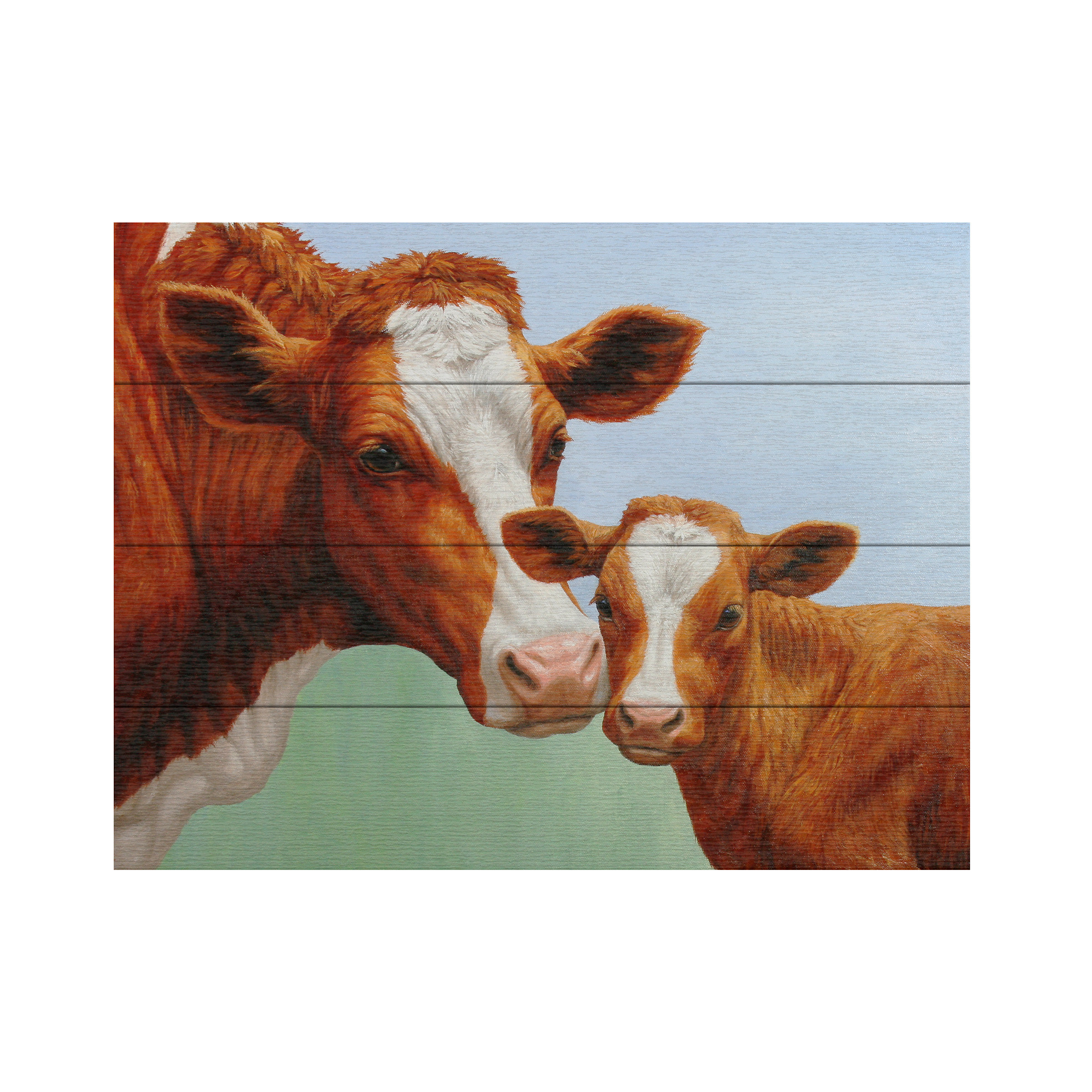 Winston Porter Crista Forest Cream And Sugar Wood Slat Art | Wayfair