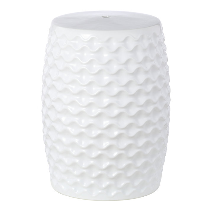 Brayden Studio® Newville Ceramic Accent Stool & Reviews | Wayfair