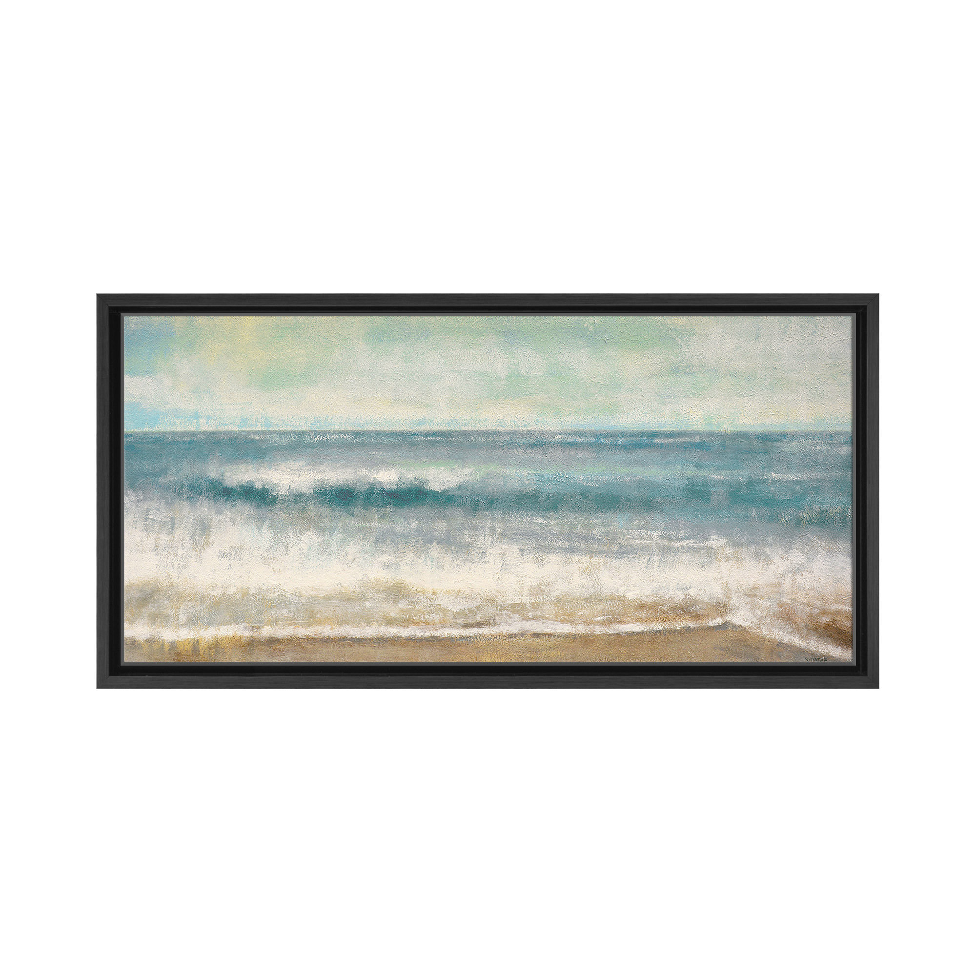 Ready2hangart " Beach Memories " by Norman Wyatt Jr. Painting Print ...