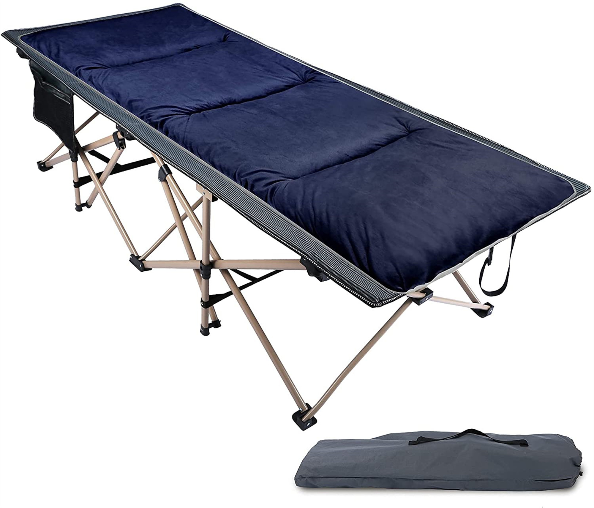 REDCAMP Folding Camping Cot with Mattress Pad for Adults - Wayfair Canada
